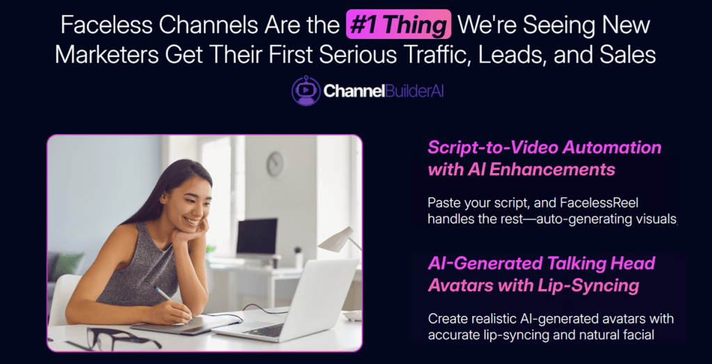 Marketing Scoops: Channel Builder AI The Faceless Channel Creator With ...
