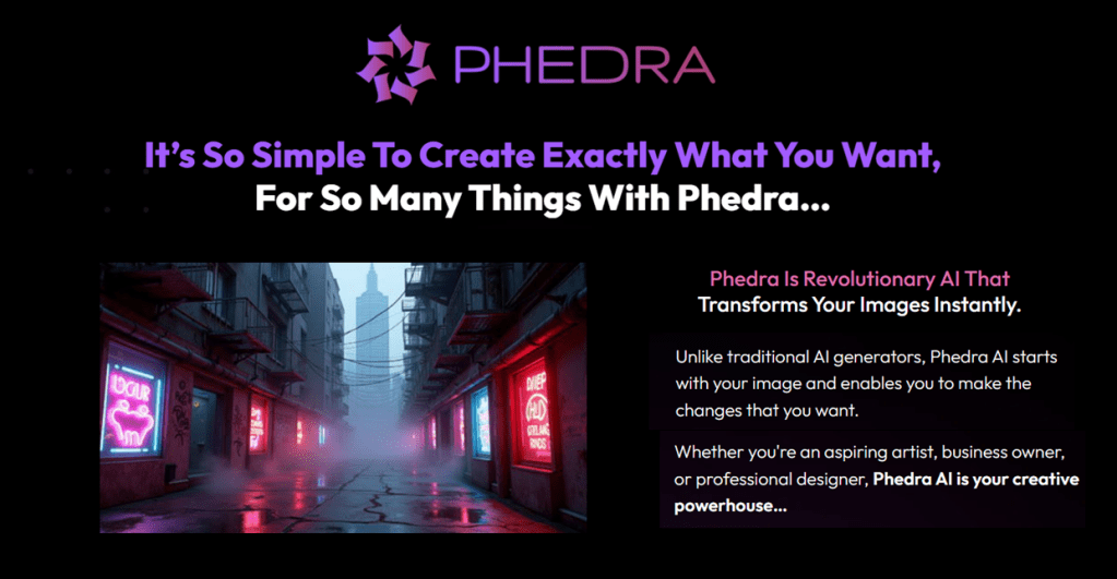 Marketing Scoops: Phedra AI Your AI Graphics Designer